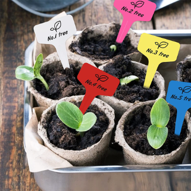 Plastic Plant Tags Waterproof Nursery Garden Plant Labels Stakes Pot ...