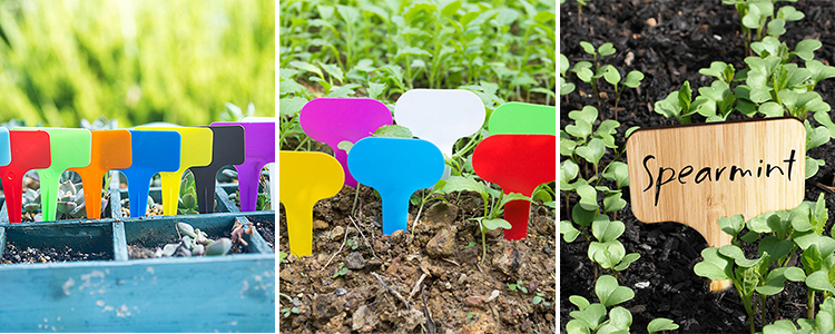 Plastic Plant Tags Waterproof Nursery Garden Plant Labels Stakes Pot ...