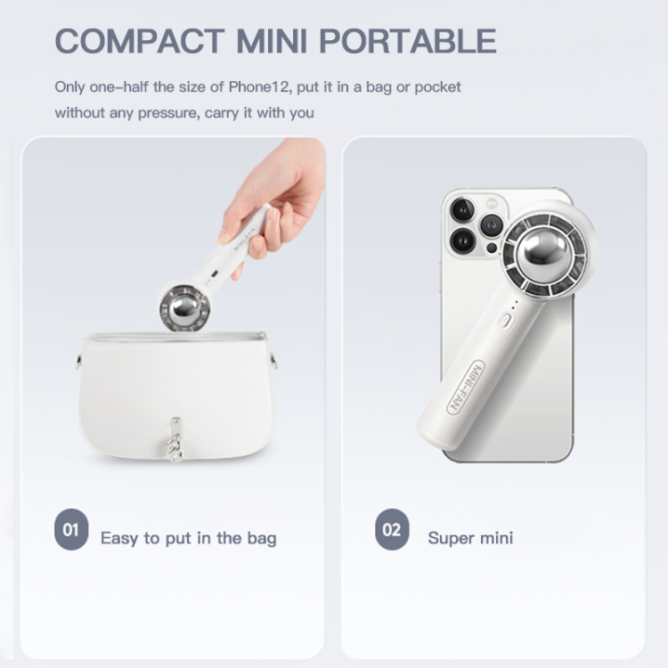 Turbine Fan Battery Charging Cooling Usb Portable Electric Hand ...
