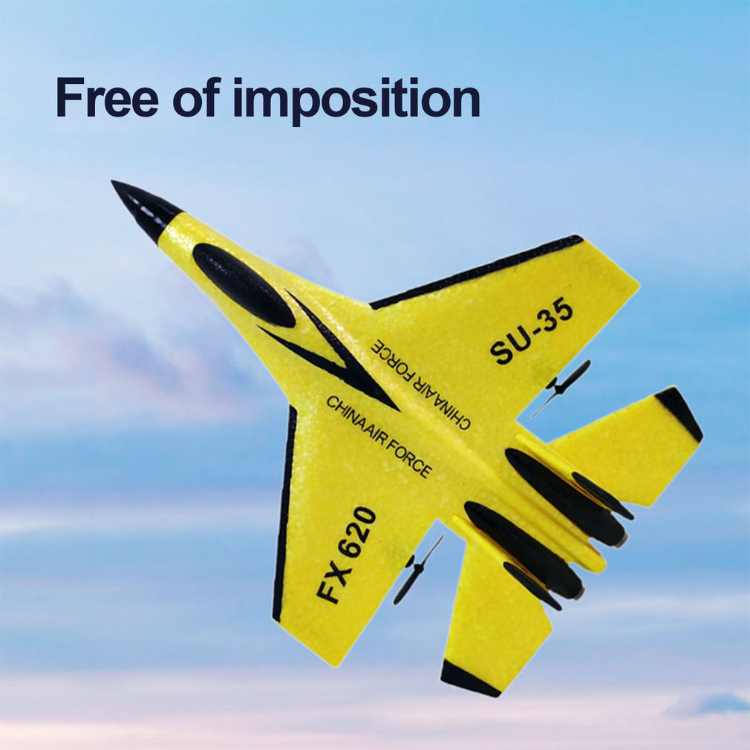 Fx620 Rc Airplane With Led Light Su35 Rc Plane Toy Epp Foam Rc Glider ...