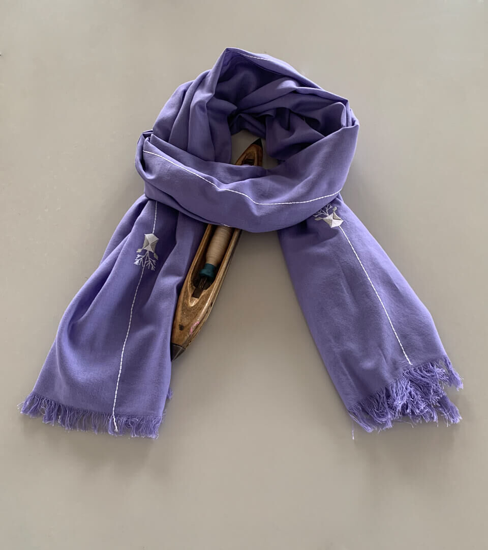 Buy Wholesale India 100% Handmade Cotton Stoles With Print 1 & Cotton ...