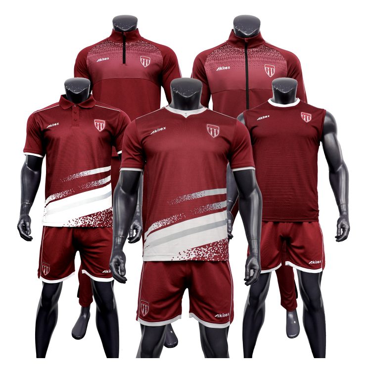 Custom New Design Quick Dry Mens Team Wear Club Football Shirt Soccer ...