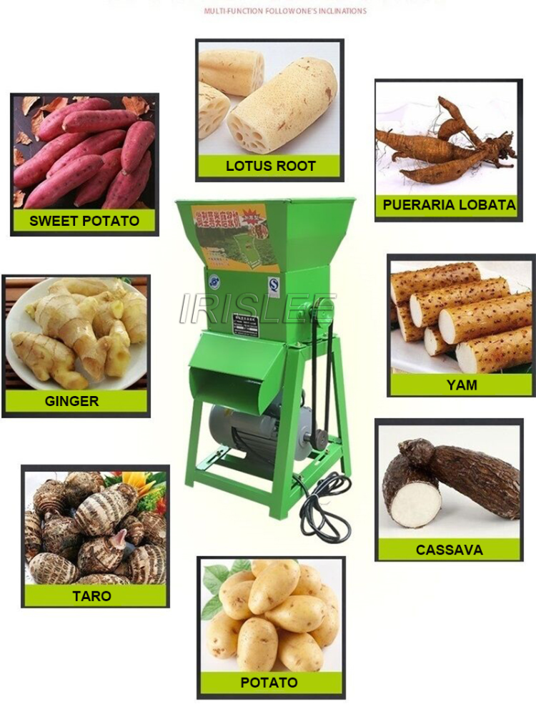 Cassava Grinder Commercial Electric Sweet Potato Grinder Taro Wet ...