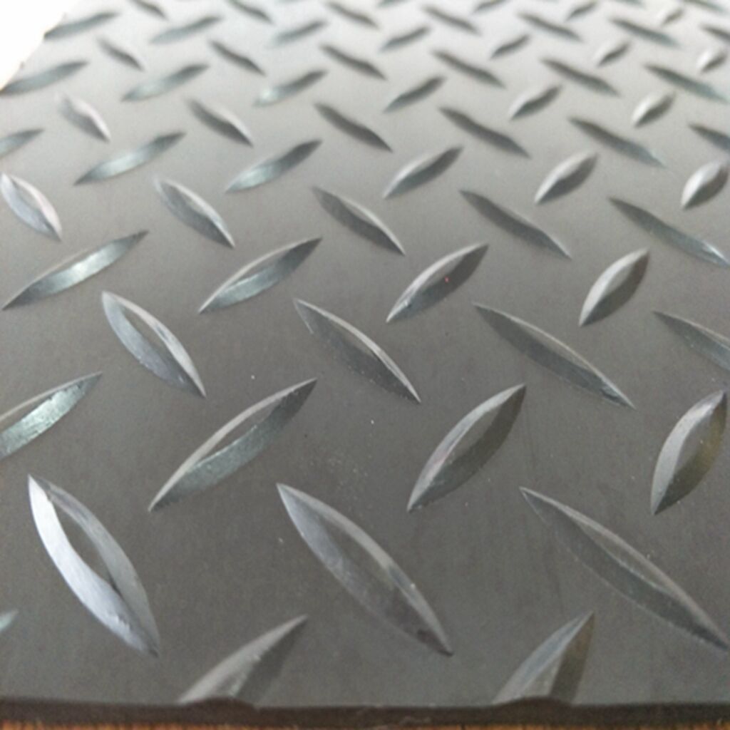 Buy Wholesale China 3mm Diamond Thread Pattern Safety Black Runner ...