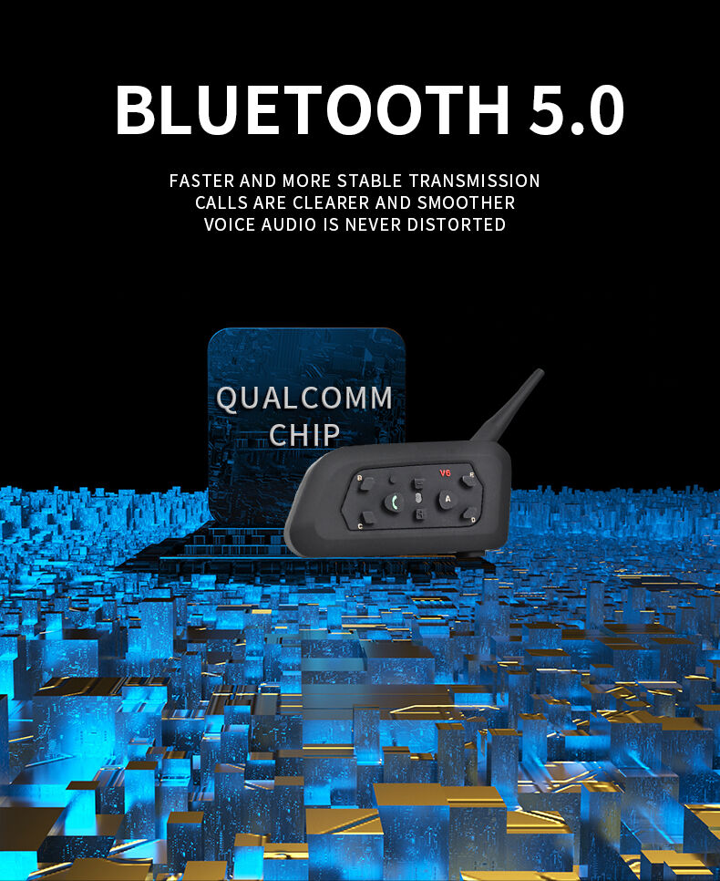 V6-1200m Gps Fm Radio Waterproof Motorcycle Bluetooth Helmet Headset ...