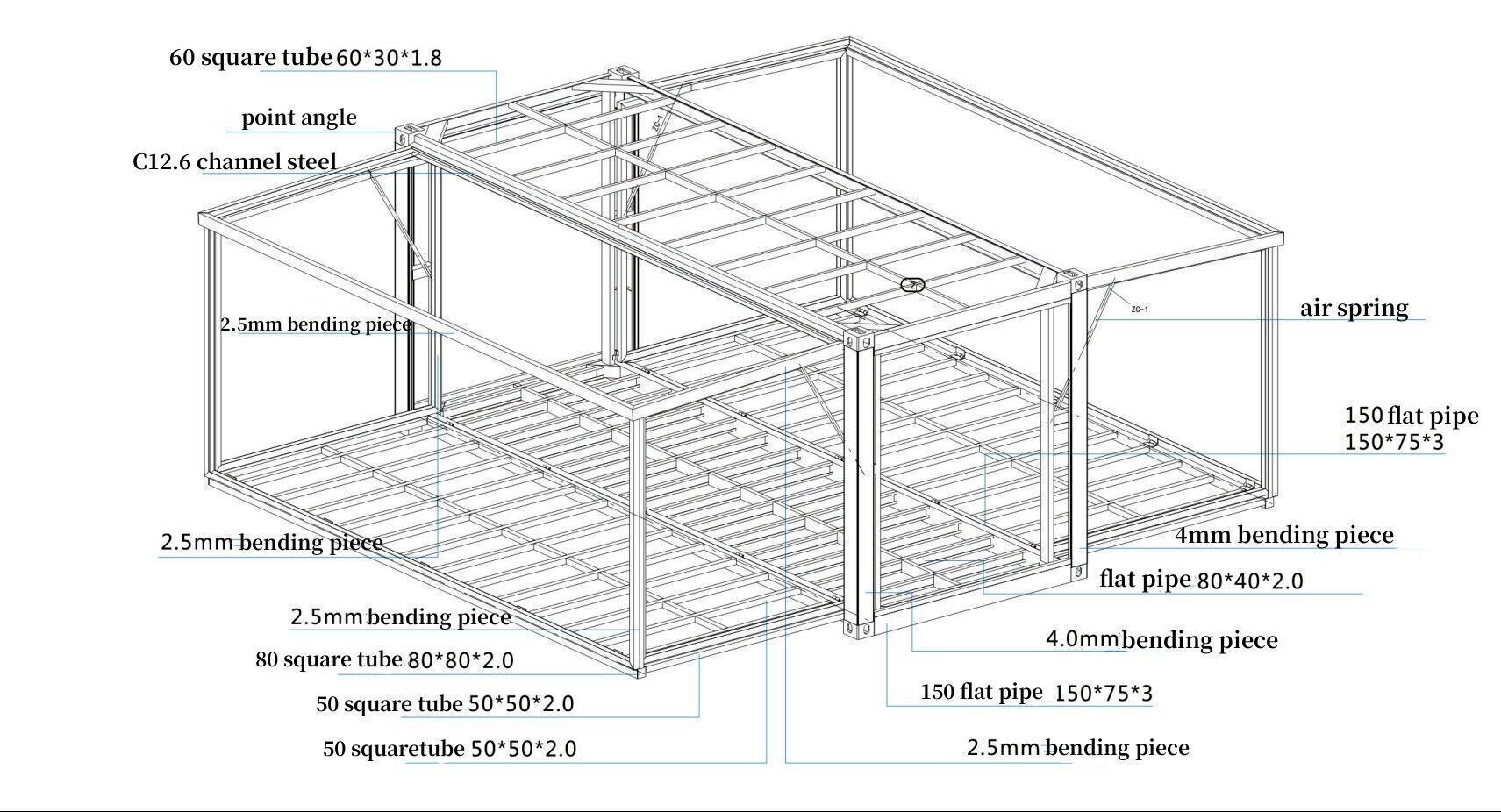 Buy Wholesale China Modern Expandable Butterfly Container House With ...