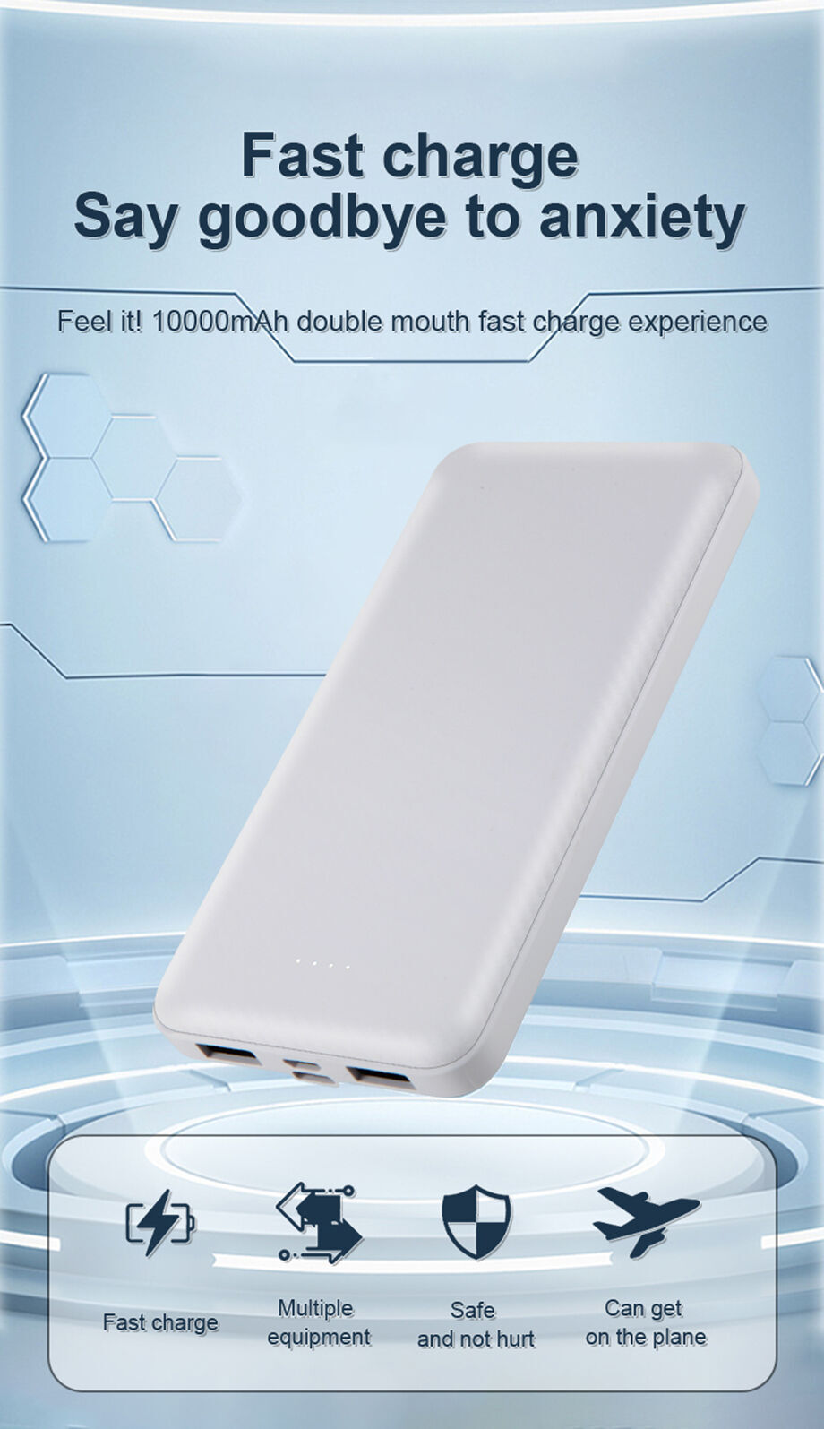 High Quality Power Banks Portable Mobile Charger Power Bank 10000 Mah ...