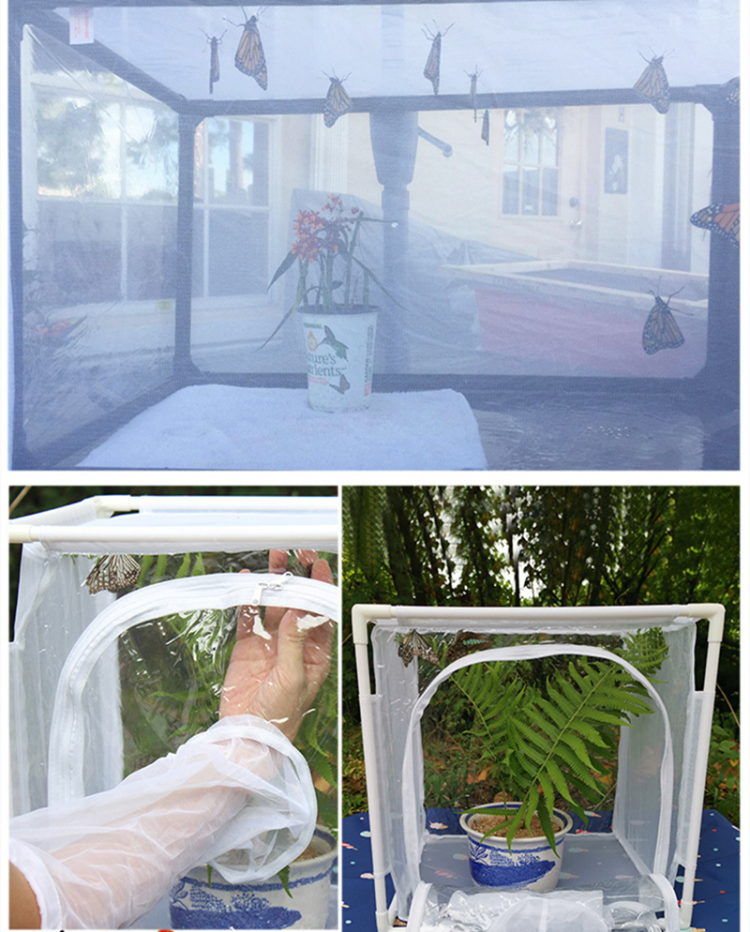 Factory Direct Sale Pvc Butterfly Breeding Plant Mosquito Cage Outdoor ...