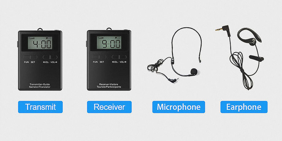 Buy Wholesale China 2023 Explosive Uhf 863-865mhz Wireless Tour Guide System Audio Communication ...