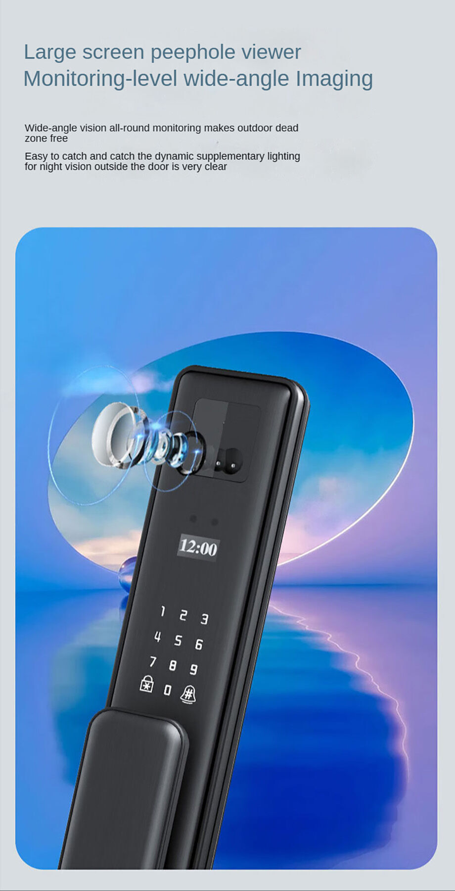 Buy Wholesale China Wifi Smart Lock 6 In 1 Unlock With Fingerprint ...