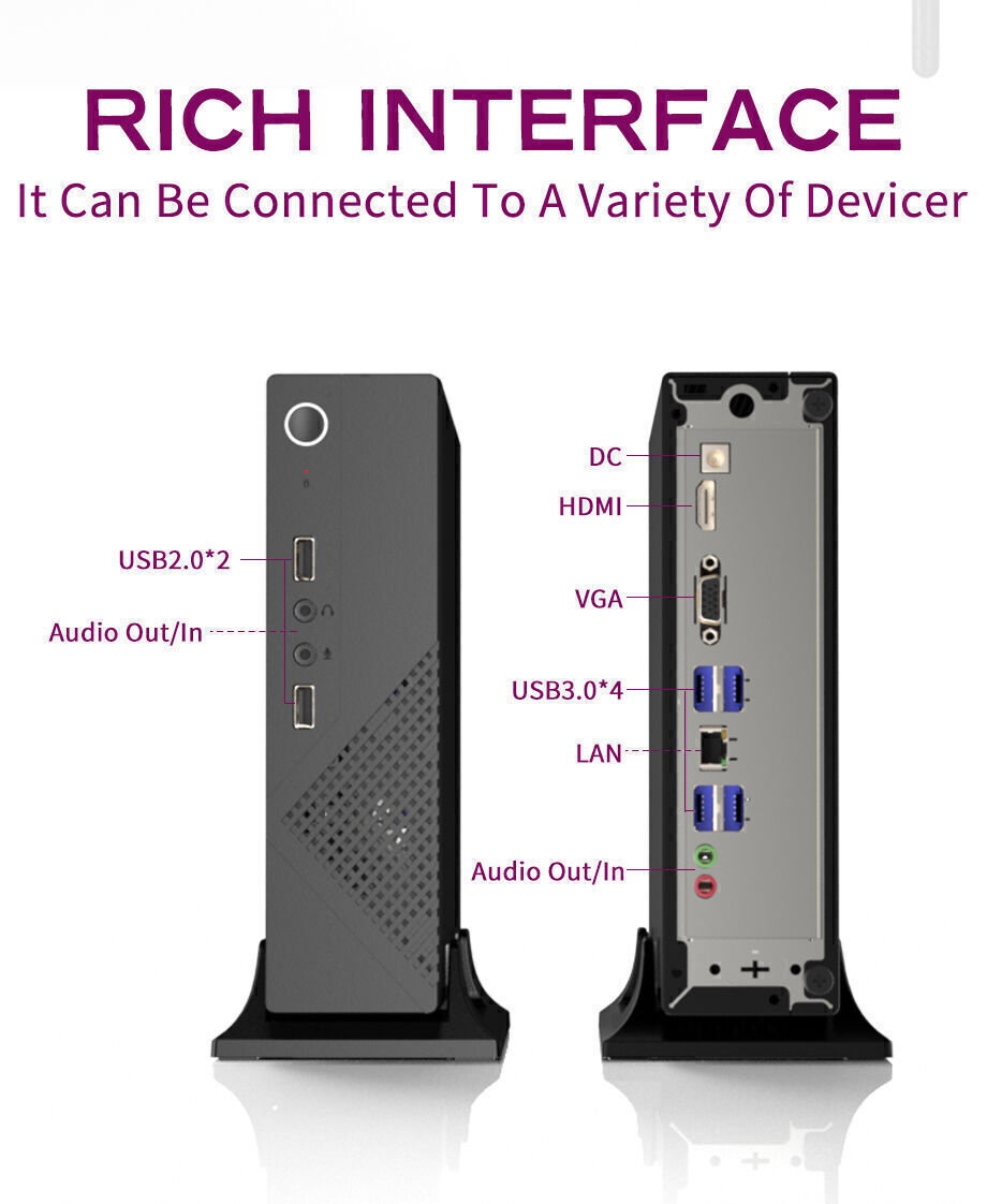 Buy Wholesale China Factory Atx Custom Pc Mini Pc Gaming Core I3 I5 I7 ...