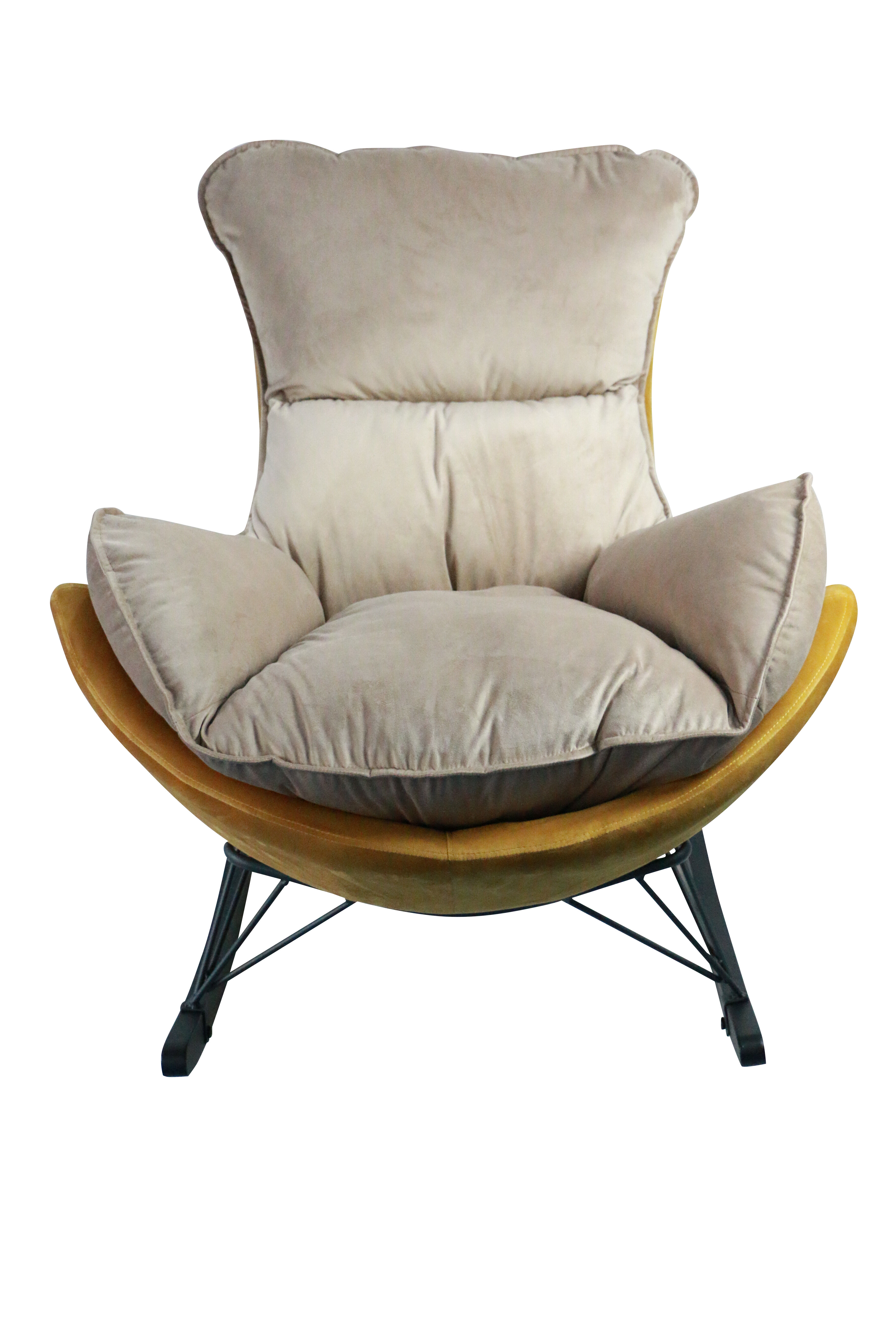 Buy Wholesale China Partner New Design Velvet Fabric Covered Leisure ...