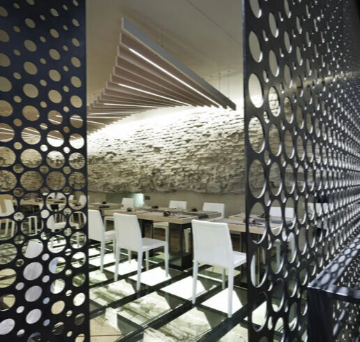 Buy Wholesale China Aluminum Square Hole Perforated Metal Mesh For ...