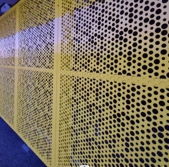 Buy Wholesale China Aluminum Square Hole Perforated Metal Mesh For ...