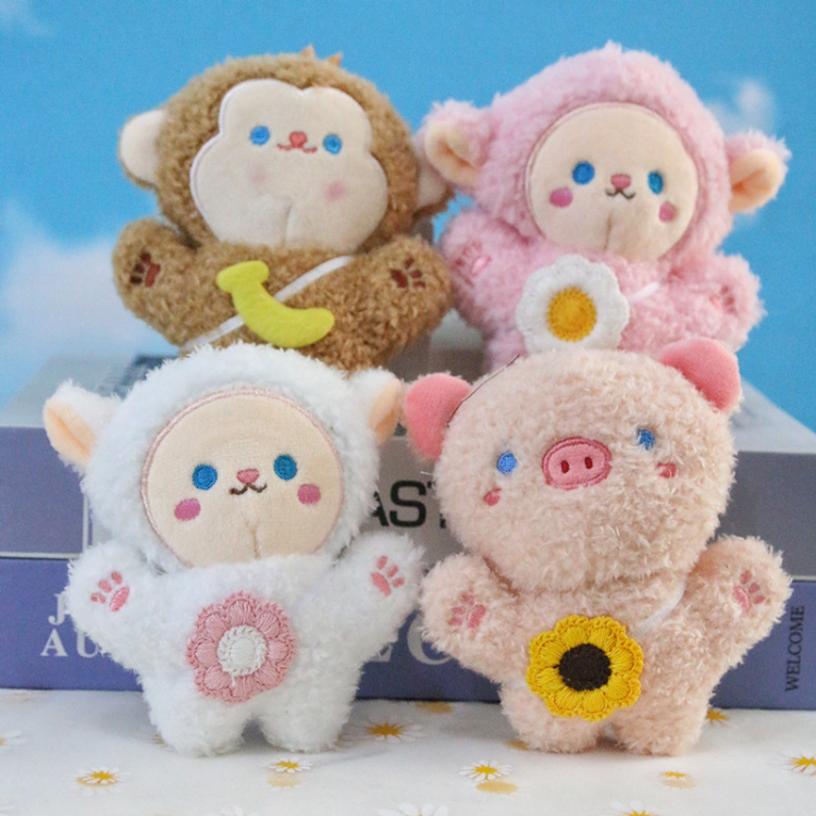 Cpc Stock Wholesale 4 "plush Hanging Ornaments Keyring Duck Rabbit ...