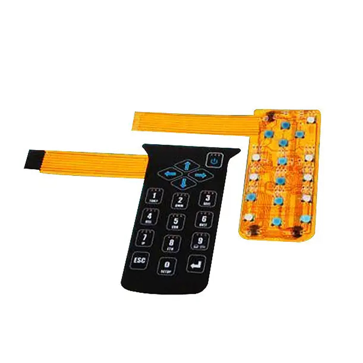 Buy Wholesale China Supplier Rubber Membrane Switch For Indutrail Equipment And Membrane Switches