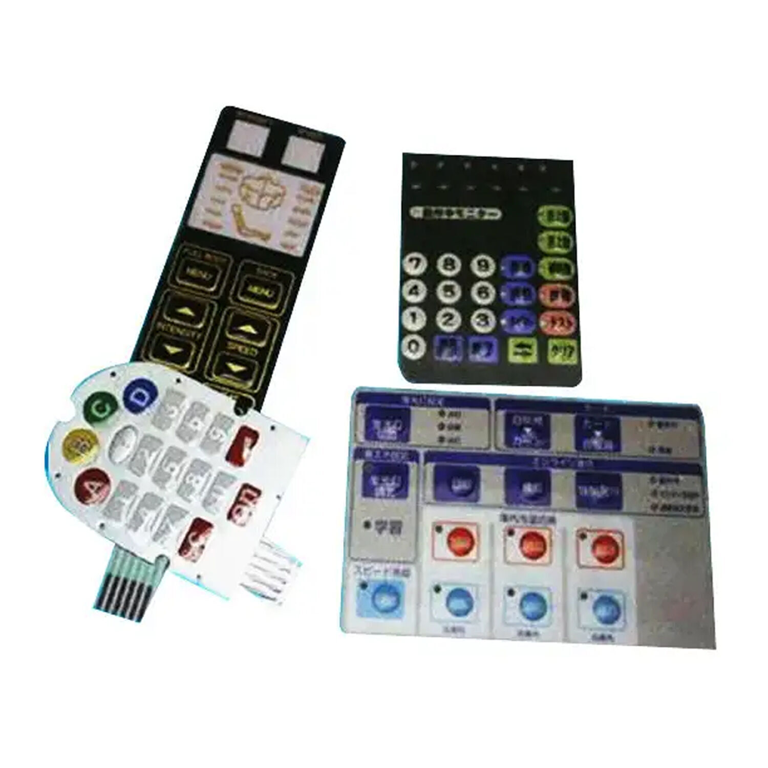 Buy Wholesale China Supplier Rubber Membrane Switch For Indutrail ...