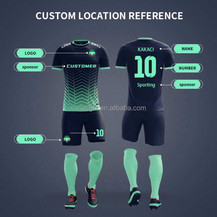 Sublimated Men Soccer Uniform Football Team Jersey Design Football Wear ...
