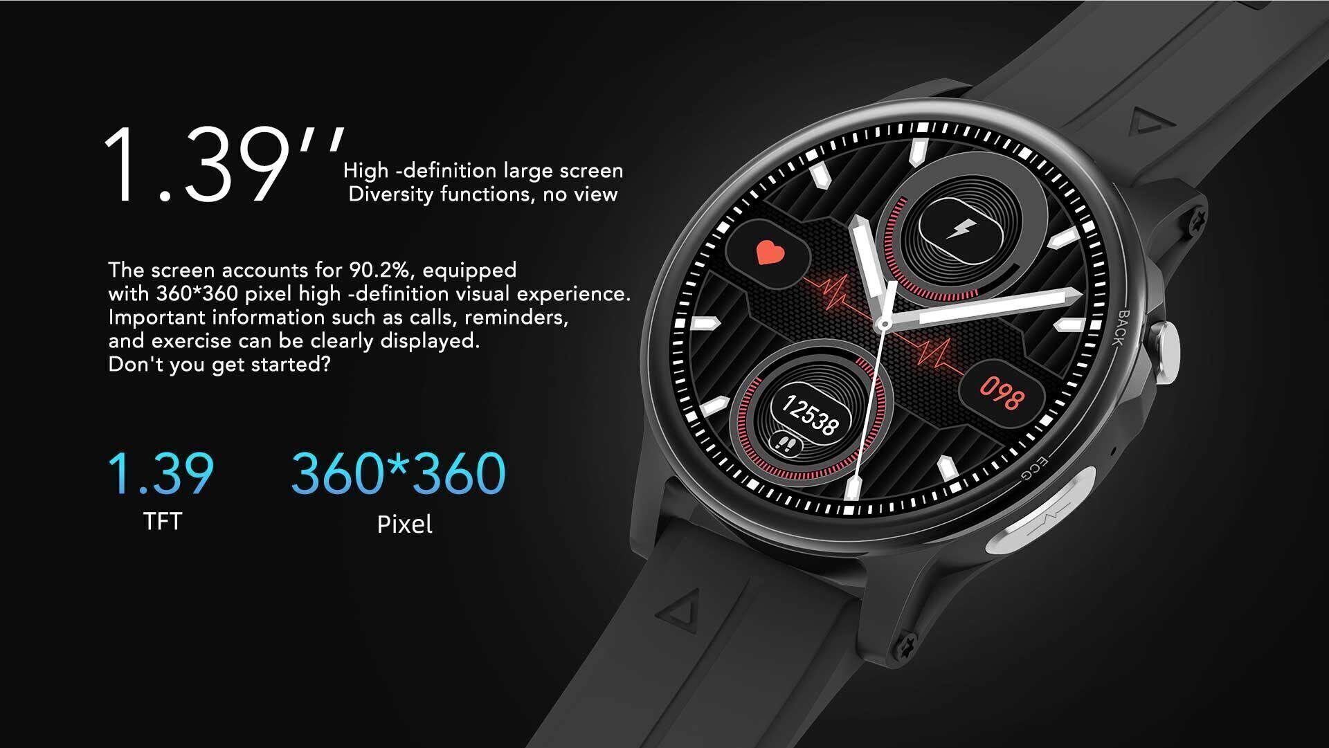 Buy Wholesale China Newest 2023 Super Smart Watch Zl89 With 1.39 Tft ...