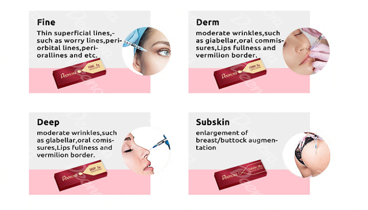 Buy Wholesale China 1ml 2ml 10ml Hyaluronic Acid Ha Filler Cross Linked ...