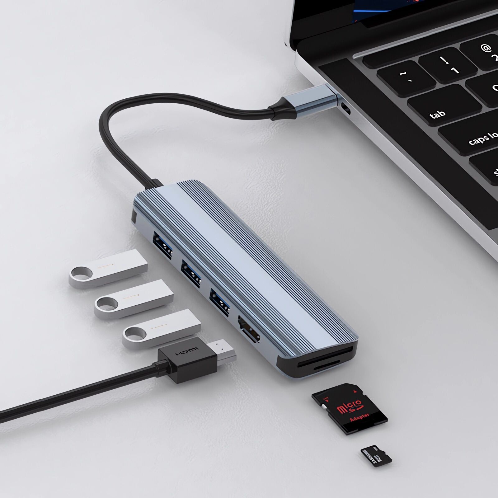 Buy Wholesale China 6-port Dmi1.4 +usb3.0*3+sd/tf3.0 Hub For Tablet ...
