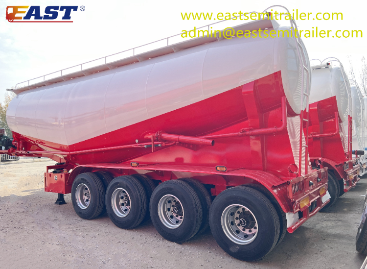 East Heavy Duty Dry Bulk Cement Powder Tanker Semi Trailer For Sale ...