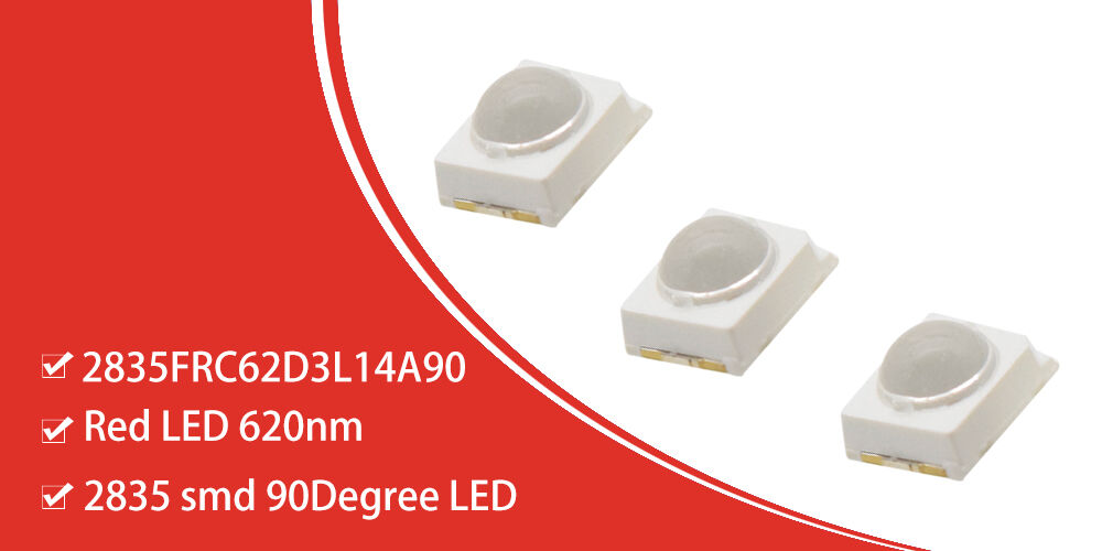 Buy Wholesale China 2835 Smd Led Red Led 620nm Dome Lens Smd Led 620nm ...