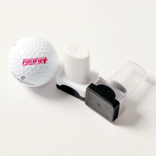 Customizable Golf Ball Stamper Making Large Personalized Impressions On ...