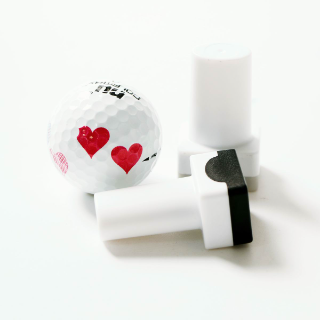 Customizable Golf Ball Stamper Making Large Personalized Impressions On ...