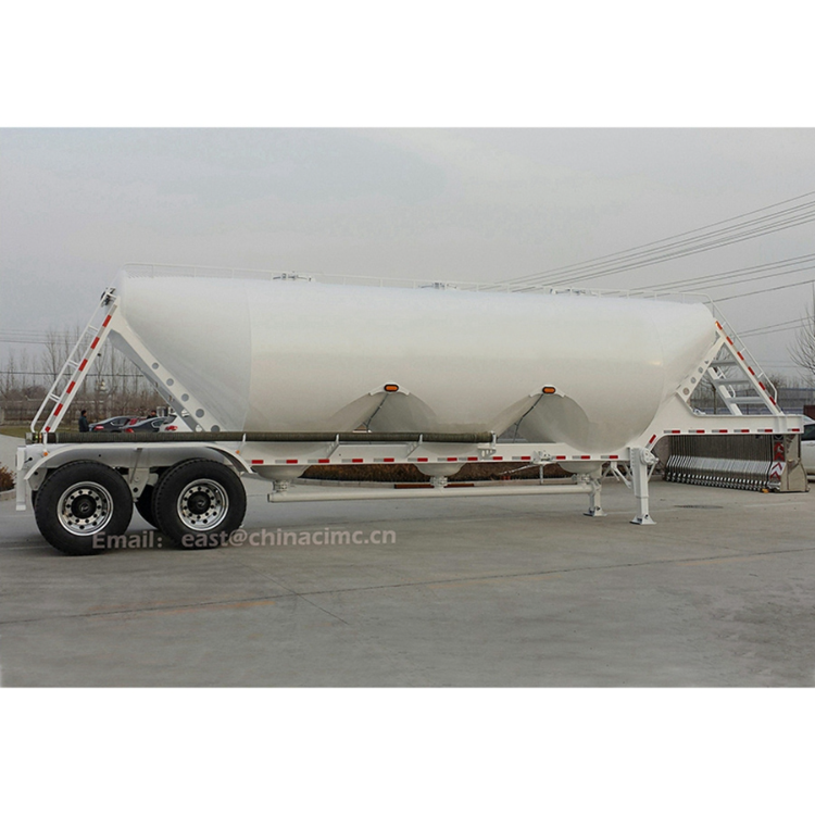 Buy China Wholesale Pneumatic Cement Tank Trailer For Dry Bulk Powder ...