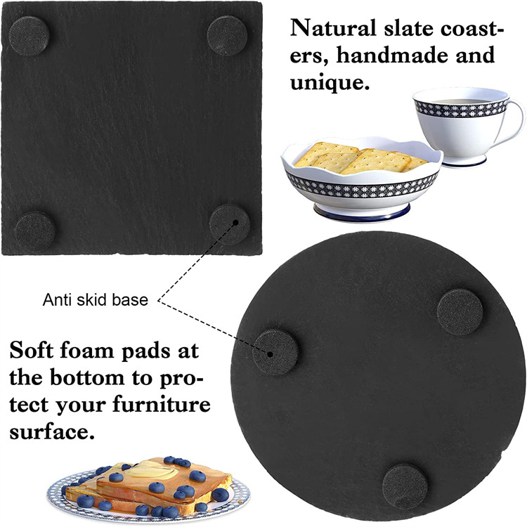 Buy China Wholesale Wholesale Slate Coaster Custom Gorgeous Slate ...