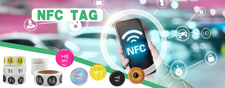 Programmable Blank Label Nfc 213/215/216 Sticker 13.26mhz Printable ...