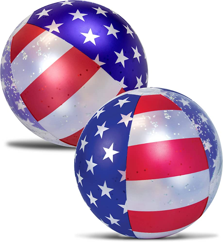 Buy Wholesale China Inflatable Pool Toys American Flag Water Ball ...