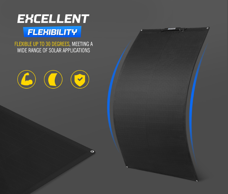 Buy Wholesale China Atem Power 12v 110w Thin Film Ip68 Etfe Shingled Flexible Solar Panel For ...