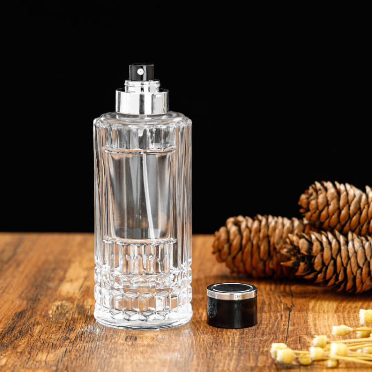 Buy Wholesale China Glass Refillable Perfume Bottle 30ml Round Luxury ...