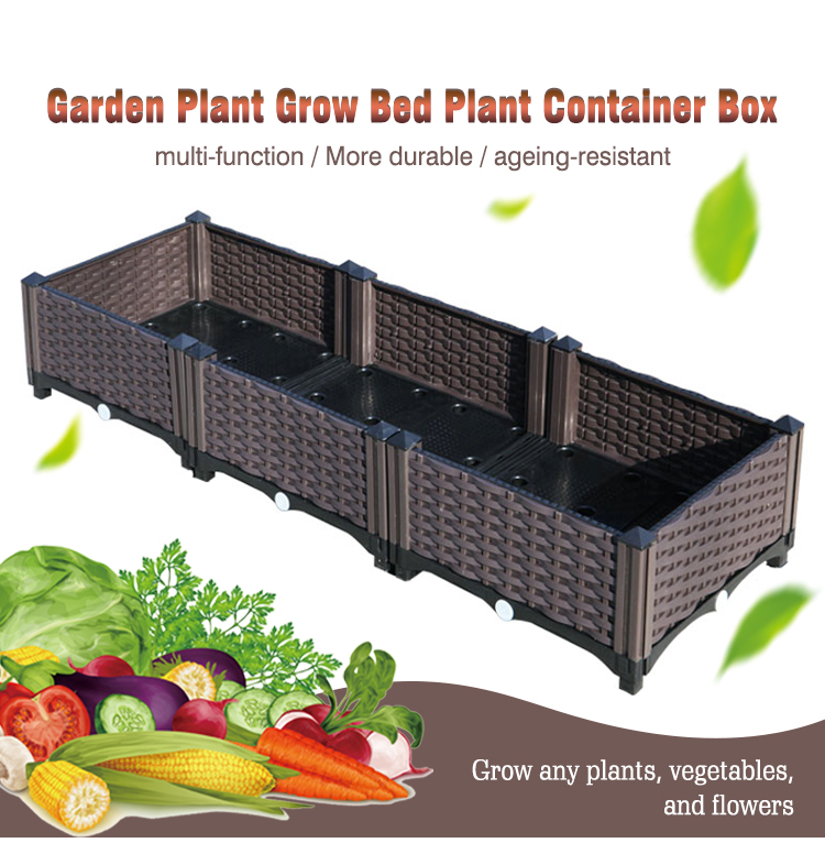 Multiple Combinations Vertical Garden Raised Bed Elevated Planters To ...