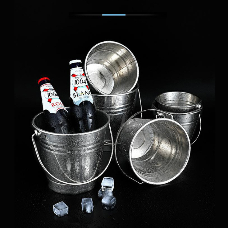 1l, 1.5l, 2l, 2.5l, 3l Stainless Steel Beverage Tubs Metal Champagne ...