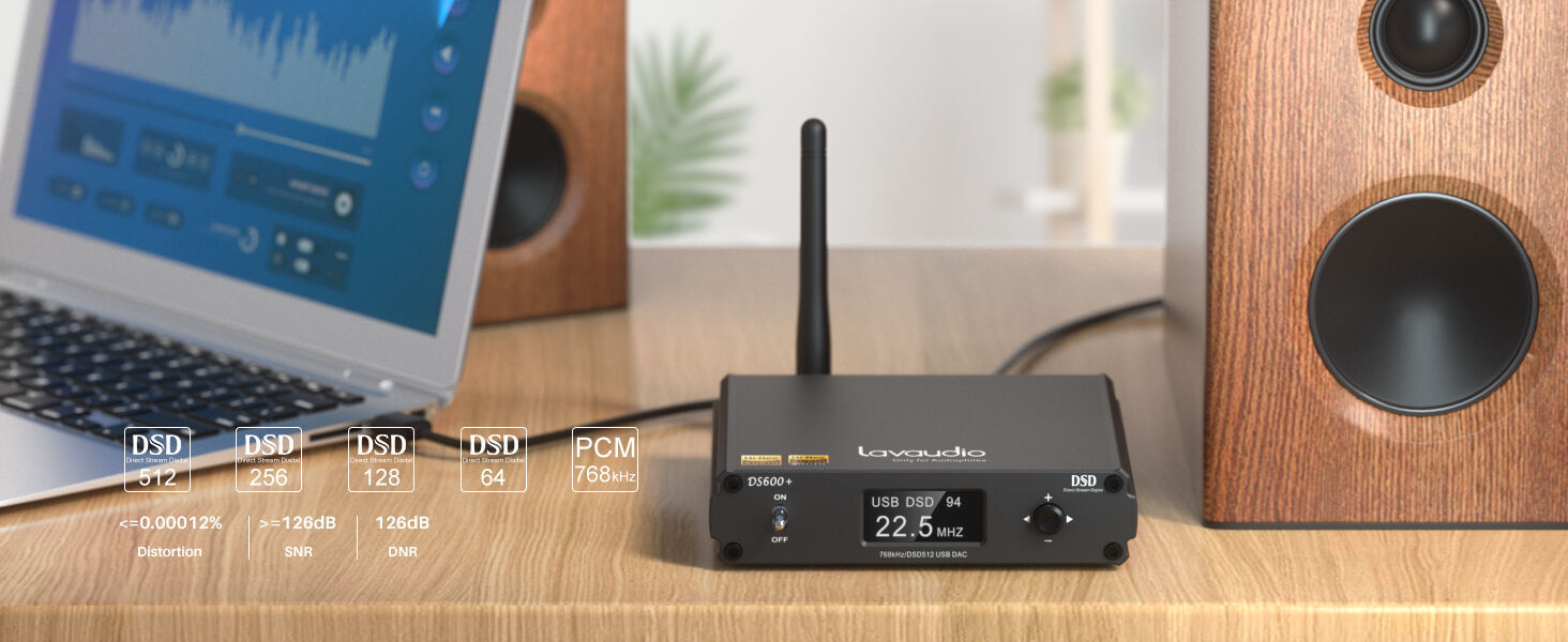 Buy Wholesale China Lavaudio Hifi Bluetooth 5.0 Receiver For Home ...