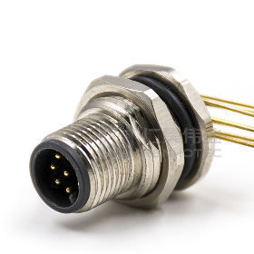 Buy Wholesale China M12 Panel Mounting Pcb Type Assembly Circular ...