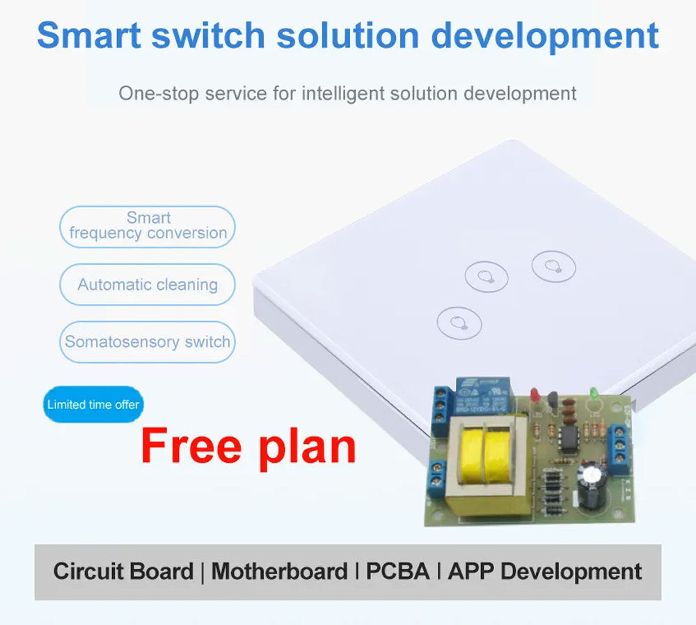 Buy Wholesale China Iot Smart Home Pcb Assemble Pcba Tuya Smart Switch ...