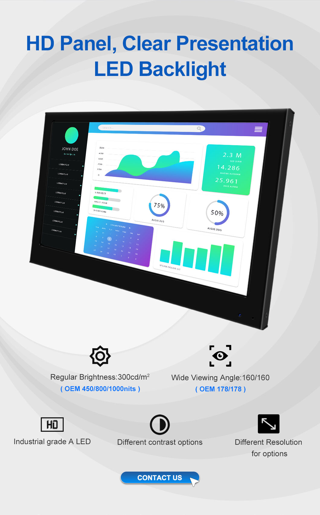 Buy Wholesale China Factory 12.5 Inch 1920*1080p Aluminum Full Hd ...