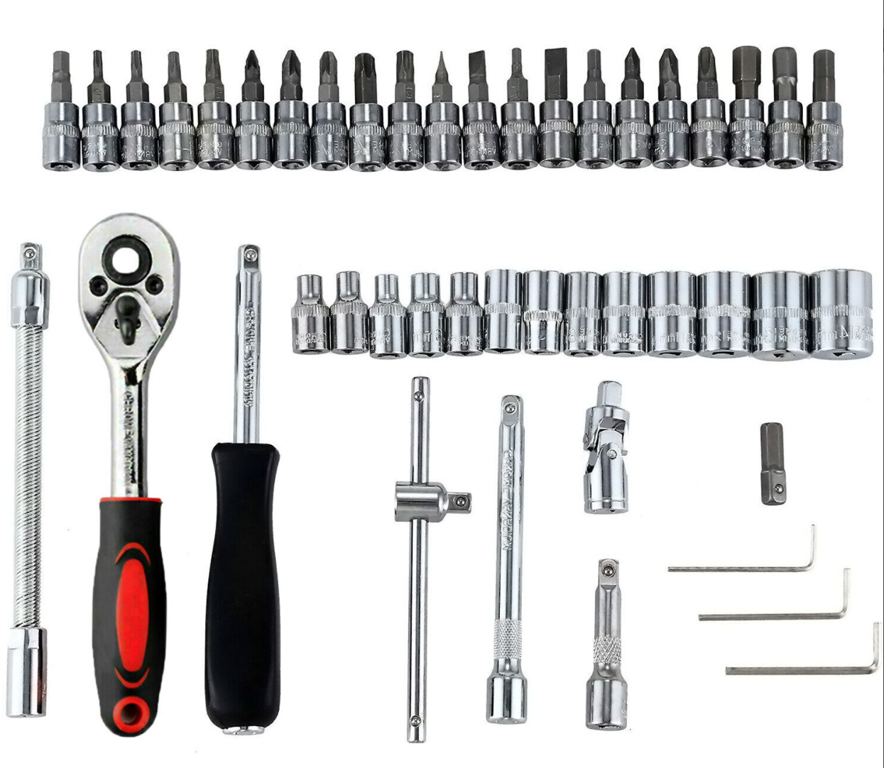 Factory Direct High Quality China Wholesale 1/4inch46pcs Socket And ...