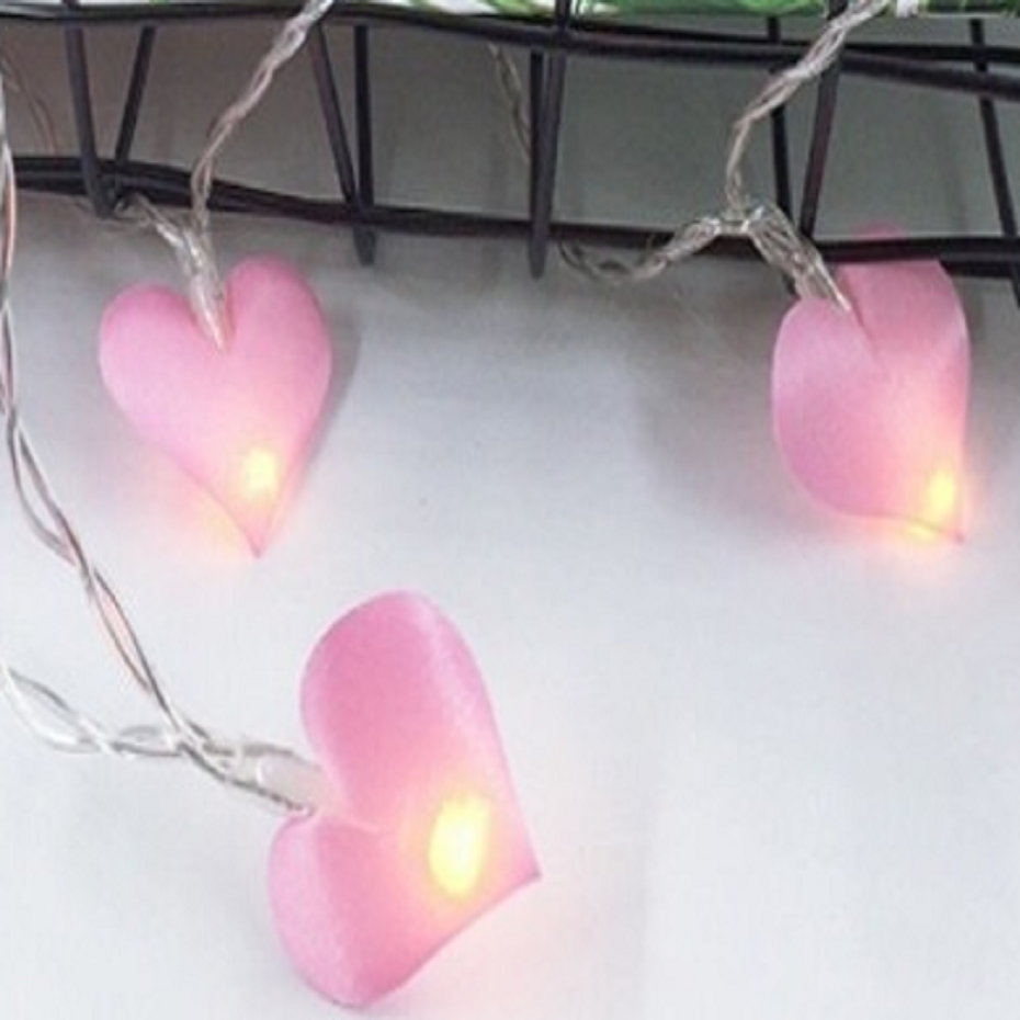 Buy Wholesale China Bright Max Led Light String, Heart Shape Light ...