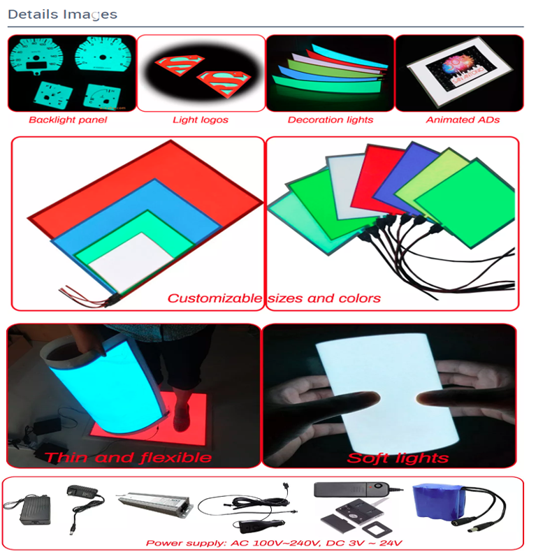 Buy Wholesale China Cmai Custom Electro Luminescent Low Moq El ...