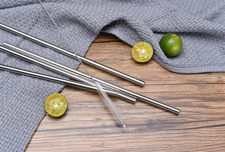 304 Stainless Steel Reusable Color Custom Logo Metal Bubble Tea ...