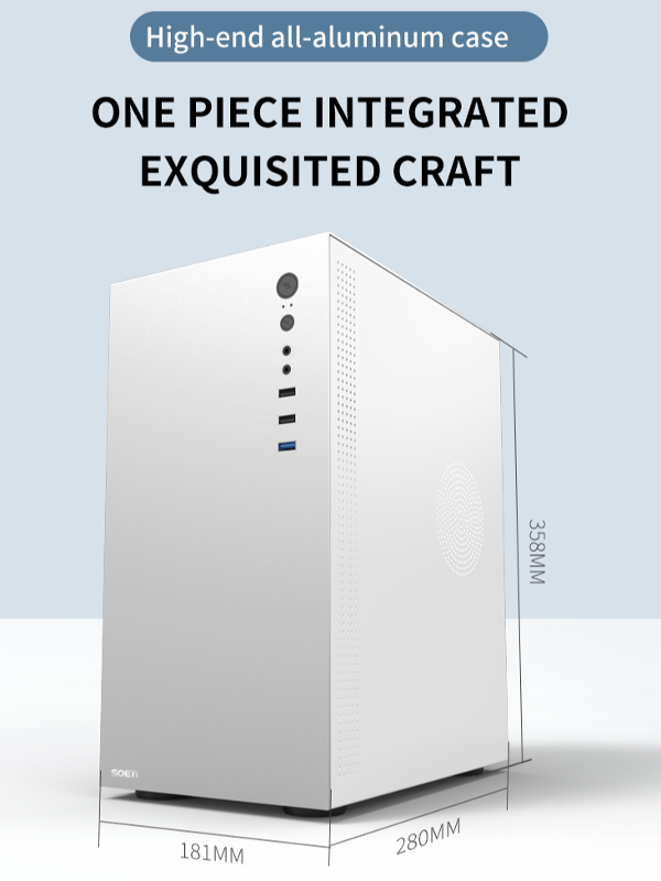 Buy Wholesale China Custom Slim Micro Computer Case & Tower With Dual ...