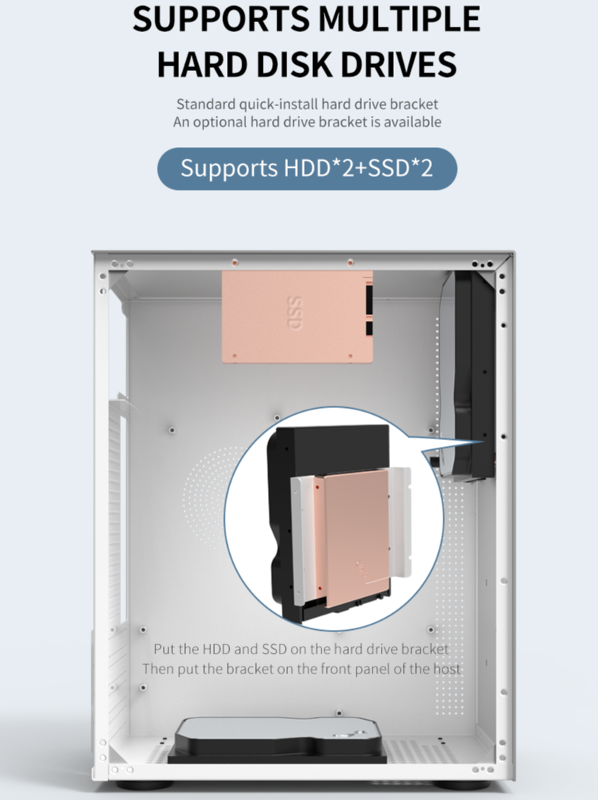 Buy Wholesale China Custom Slim Micro Computer Case & Tower With Dual ...