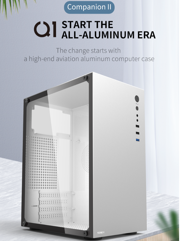 Buy Wholesale China Custom Slim Micro Computer Case & Tower With Dual ...