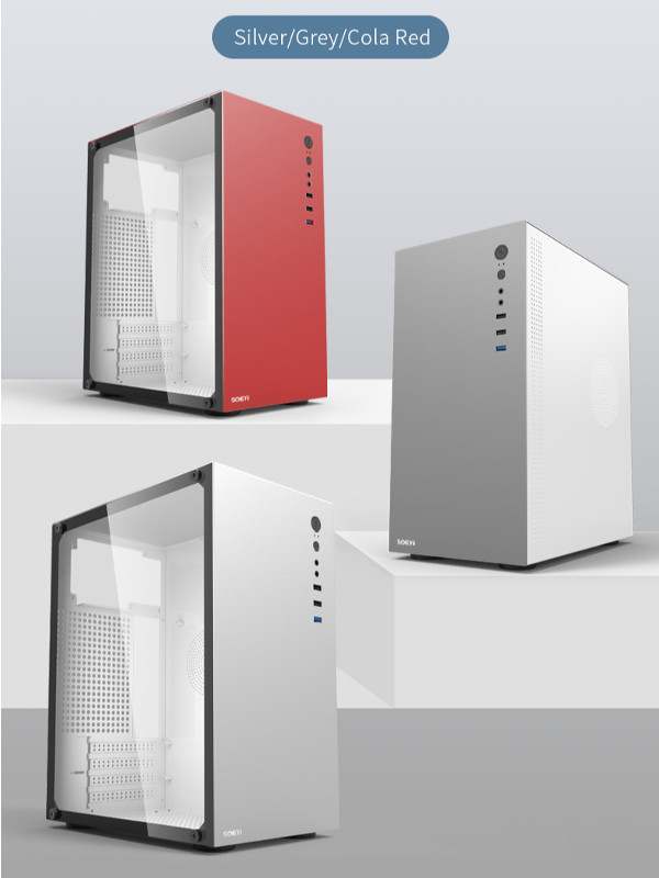 Buy Wholesale China Custom Slim Micro Computer Case & Tower With Dual ...