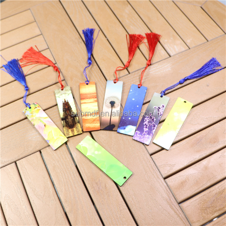 Wholesale Two Sided Printing Diy Rectangle Bookmarks With Tassel ...